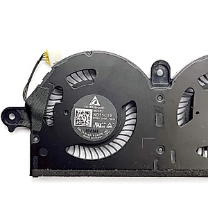 BestParts CPU Cooling Fan Replacement for Dell XPS 13 9370 9380 7390 Fits for 0980WH 980WH ND55C19-19A14 (Note: Does Not for 2-in-1 Version)