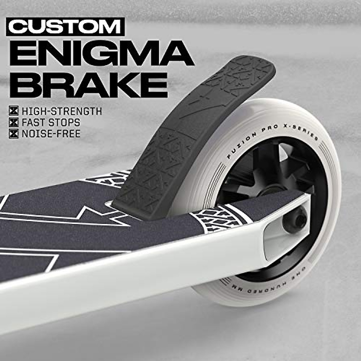 Fuzion X-5 Pro Scooter - Trick Scooter for Kids 8 Years and Up - Pro Scooters for Teens - Best Stunt Scooter for BMX Scooter Tricks (Cream)