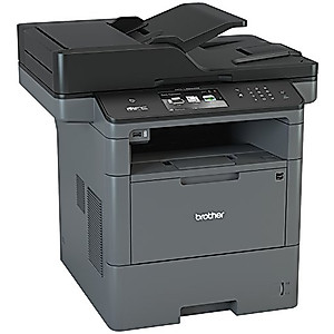 Brother Monochrome Laser, Multifunction, All-in-One Printer, MFC-L6800DW, Wireless Networking, Mobile Printing & Scanning, Duplex Print, Scan & Copy, Amazon Dash Replenishment Ready, Black