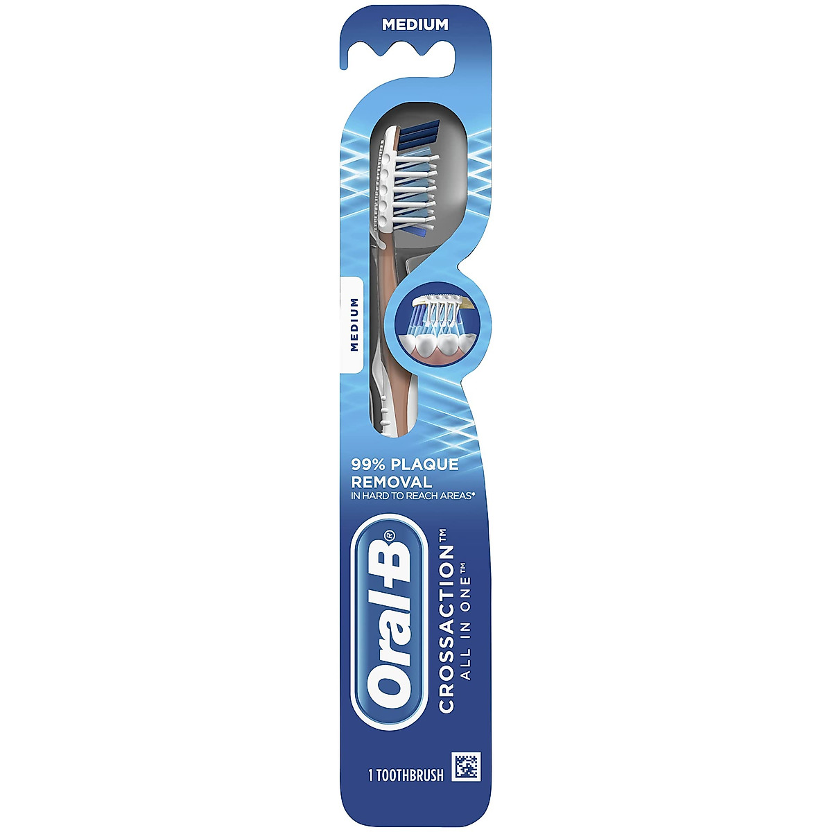 Oral-B Pro-Health All-in-One CrossAction Toothbrush, 35 Soft (Colors Vary) - 1 Count