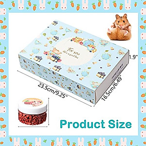 HGPOKLVT Hamster Chew Toys&Treats Includes Dried Fruits, Dried Vegetables Protein Sources, Perfect for Providing Energy&Various Nutrients for Your Pet's Growth Activities