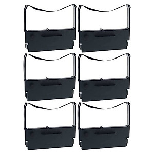 SuppliesMAX Compatible Replacement for Porelon 11752 Purple P.O.S. Printer Ribbons (6/PK) - Replacement to Citizen IR-81P