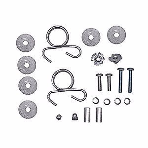 Huthbrother 42-555 Latch Assemblies with Hook Compatible with Craftsman 109808X Chute Latch 532109808X 160793,for Husqvarna 532160793 160793 723-0383 532109808