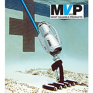 POOL BLASTER Pro 1500 Cordless Commercial Pool Cleaner for Any Surface, Heavy Duty Power, Interchangeable Batteries, Rechargeable Hoseless Vacuum for All Inground & Above Ground Pools, by Water Tech