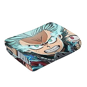 Japanese Anime Series Fashion Camping Hand Towels, Quick-Drying Super Absorbent Soft Hand Towel Microfiber Towel32×16 (40cm×80cm) inches (My-Hero-Academia-Anime-Manga 5)