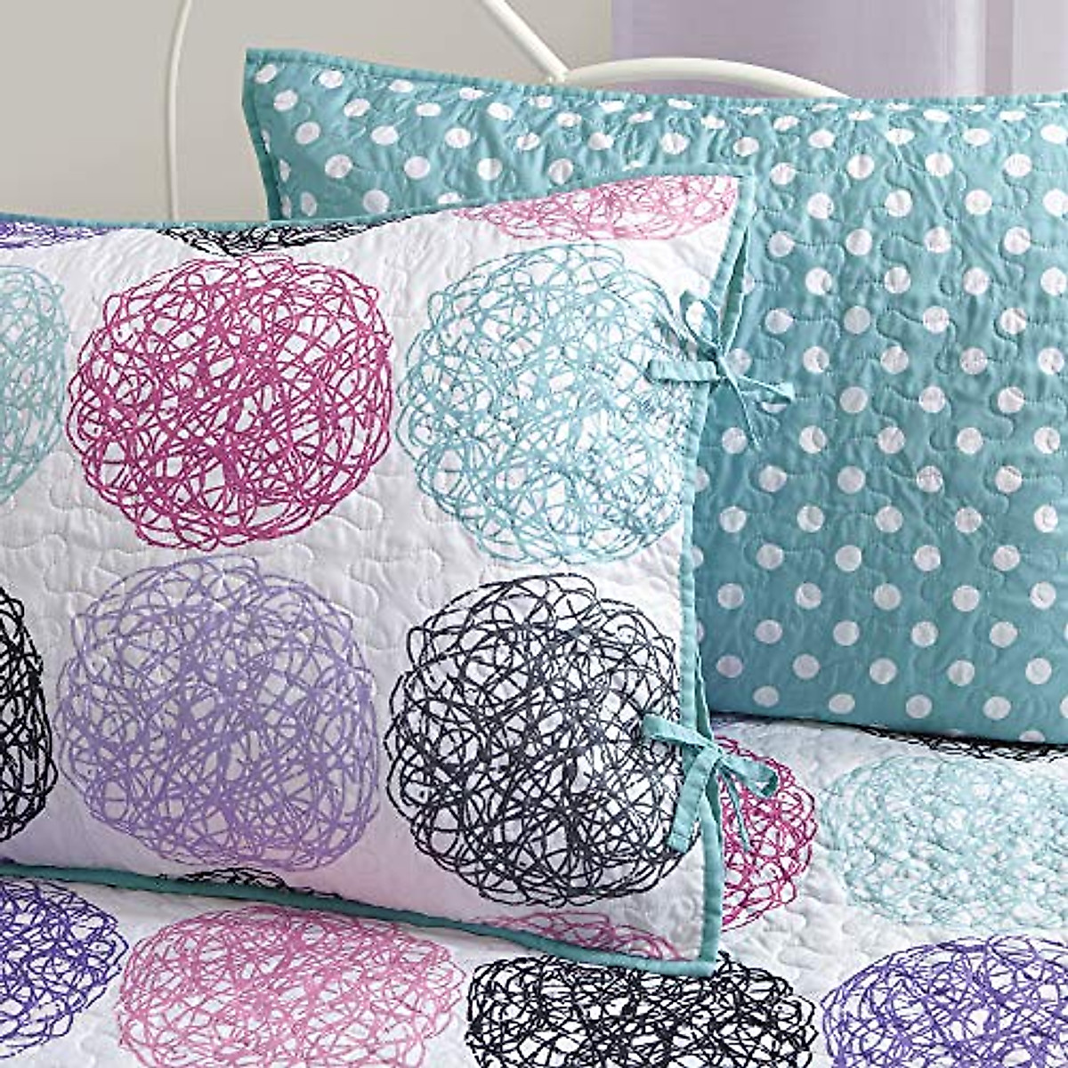 Mi Zone Mizone Carly Daybed Set, Purple, 39"x75"