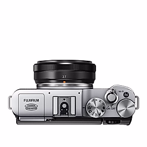 Fujifilm X-M1 Compact System 16MP Digital Camera with 3-Inch LCD Screen - Body Only (Silver)