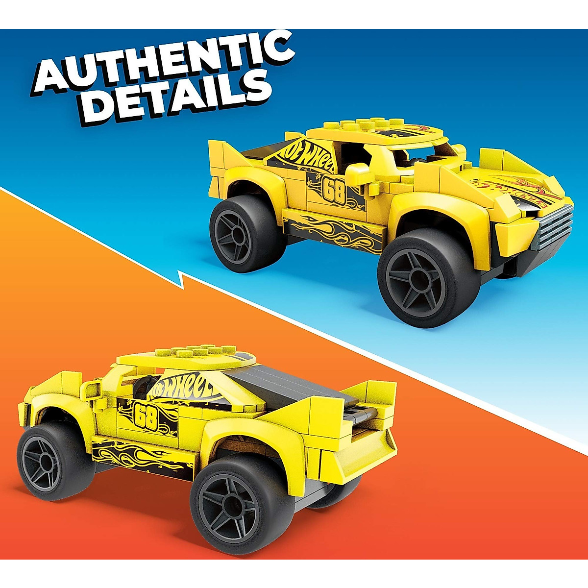 Hot Wheels Mega Construx Baja Truck Construction Set, Building Toys for Kids