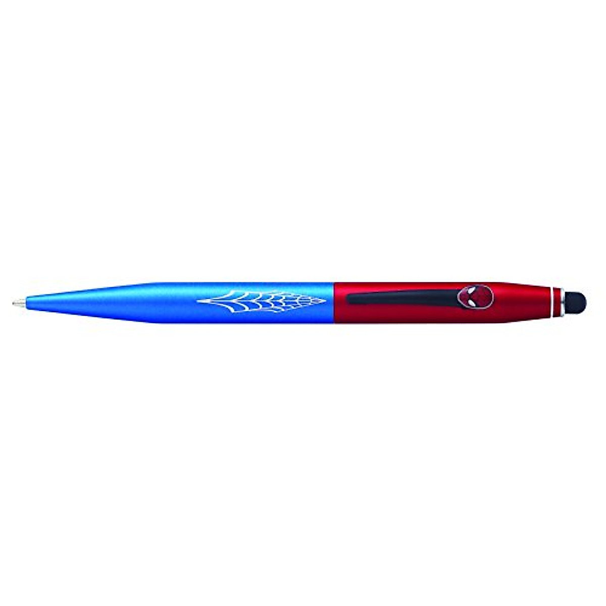 Cross Tech2 Refillable Ballpoint Pen, Medium Ballpen With Stylus - Marvel Spider Man