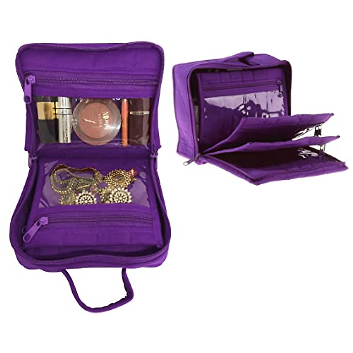 Yazzii Crafters Mini Organizer Tote Bag - Multipurpose Storage Organizer for Crafts, Cosmetics, & Jewelry