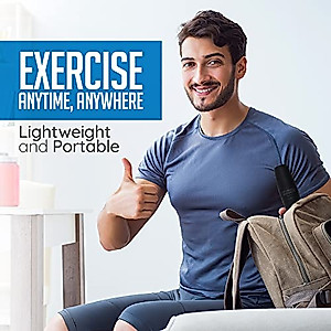 Logest Mace Exercise Club - Heavy Duty Plastic Indian Clubs Available in 1 LB and 2 LB Sets of 2 Perfect for Strength Training and Rehabilitation Improves Grip and Full Body Workout Mace Clubs (3LB Set of 2 - 3LB Each Club)