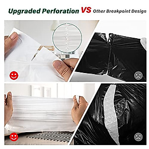 Inwaysin Small Trash Bags Biodegradable, Ultra Thick & Strong 4 Gallon Trash Bag, Unscented Small Garbage Bags, Easy Tearing Waste Basket Liners for Kitchen, Bathroom, Bedroom, Office,180 Counts