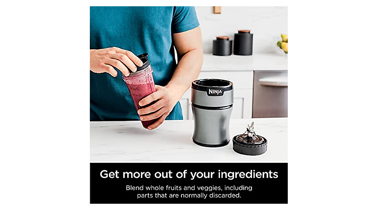 Ninja BN301 Nutri-Blender Plus Compact Blender - 900W Power