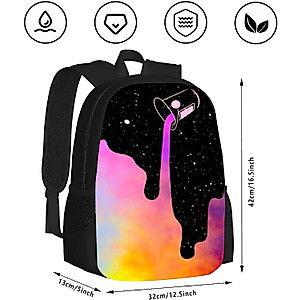Cartoon Backpack Bag Travel Laptop Bookbag Outdoor Multi-function -1