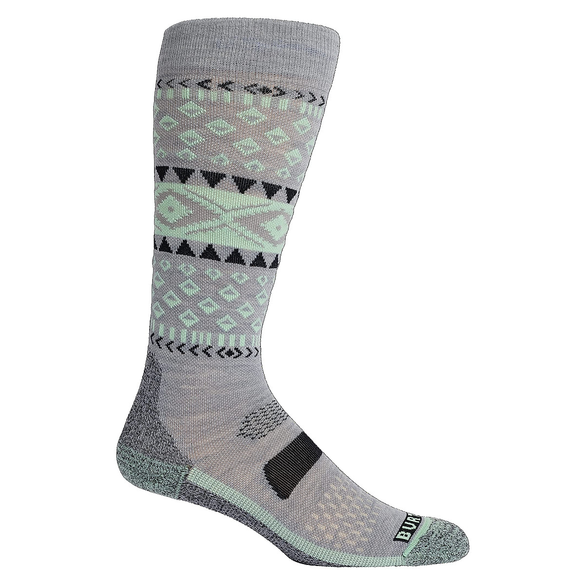 Burton Women's Standard Performance Lightweight Socks, Jewel Green, Small Medium