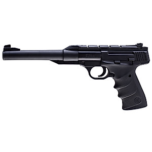 Umarex Browning Buck Mark URX Single Shot Break Barrel .177 Caliber Pellet Gun Air Pistol, Black