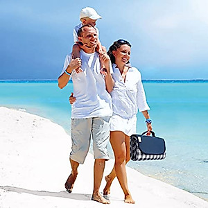 PUPOPIK Picnic Beach Blanket, Picnic Mat 80x57in Waterproof Foldable, Family Mat, Portable Large Picnic Blankets for Travel, Hiking, Music Festival…