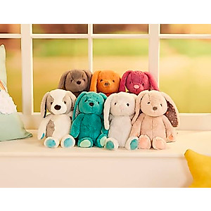 B. toys- B. softies- 12" Plush Bunny– Soft & Cuddly Plush Bunny – Huggable Stuffed Animal Rabbit Toy – Washable- Happy Hues- Peppy Mint Bunny- 0 Months +