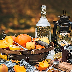 RETON 12 Pcs Dessert Forks and Spoons Silverware Set, Stainless Steel Mini Forks and Spoons, Small Appetizer Cocktail Fruit Forks, Mini Coffee Spoons Teaspoon for Kitchen Party (6 Forks+6 Spoons)