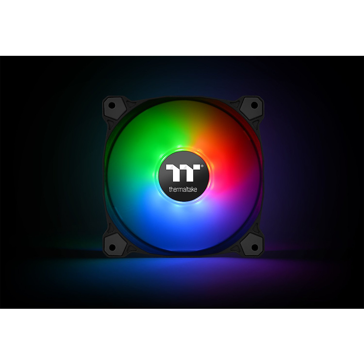 Thermaltake CL-F063-PL12SW-A Ventilateur Pure Plus RGB 12 TT 3 Pack - Black