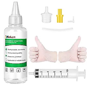 Xcinkjet 100ml printhead Cleaning kit for HP Epson Canon Brother 8600 8610 8620 6700 8625 wf-3640 et-2750 wf-3640 Printer Nozzle Cleaner