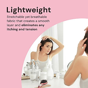 MILANO COLLECTION Wig Caps for Women | Premium Breathable, Stretchable, Nylon Bald Wig Cap Liner Stocking for Wigs and Lace Front Wigs, Hair Cap, Nude, 1 Pack of 9 Caps, 9 Count