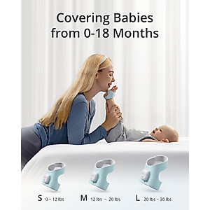 eufy Security Baby Smart Sock Baby Monitor with 2.4 GHz Wi-Fi, Track Sleep Patterns, Naps, Heart Rate, AI Cry Detection, Pan and Tilt, No Monthly Fee
