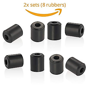 Arkorus [New] (8 x PCS) Ski Wall Mount, Ski Storage, Vertical Ski hanger Wall holder support Durable rack to safely store and display your Skis