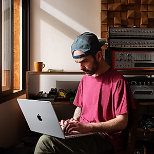 2023 Apple MacBook Pro with Apple M2 Pro Chip (16-inch, 16GB RAM, 1TB SSD Storage) (QWERTY English) Silver (Renewed)