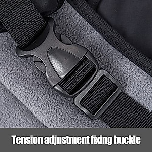 Dog Winter Jacket Cozy Reflective Waterproof Dog Winter Coat Windproof Warm Winter Dog Jacket Comfortable Dog Clothing for Cold Weather Unique Stylish for Large Dogs Walking Hiking Trave