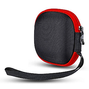 Portable Carrying case for Powerbeats Pro 2019, Full Body Protection case with Anti-Lost & Shockproof, Carabiner with Wrist Strap,The Newest Design for Powerbeats Pro 2019[No Headphones] (Black)