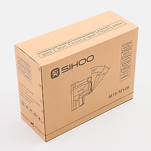 SIHOO Ergonomic Office Chair, Big and Tall Office Chair, Adjustable Headrest with 2D Armrest, Lumbar Support and PU Wheels, Swivel Computer Task Chair for Office, Tilt Function Computer Chair