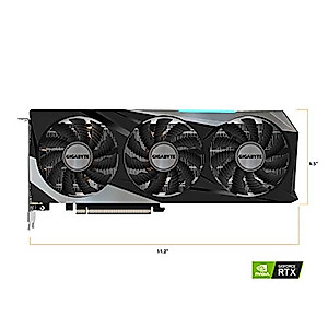 Gigabyte GeForce RTX 3070 Gaming OC 8G Graphics Card, 3X WINDFORCE Fans, 8GB 256-Bit GDDR6, GV-N3070GAMING OC-8GD Video Card