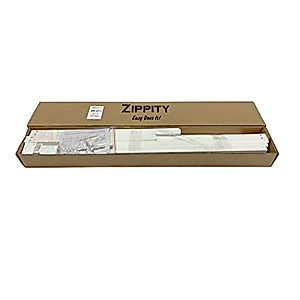 Zippity Outdoor Products ZP19007 No Dig Vinyl Corner Picket Unassembled Accent Fence, 42" x 30", White