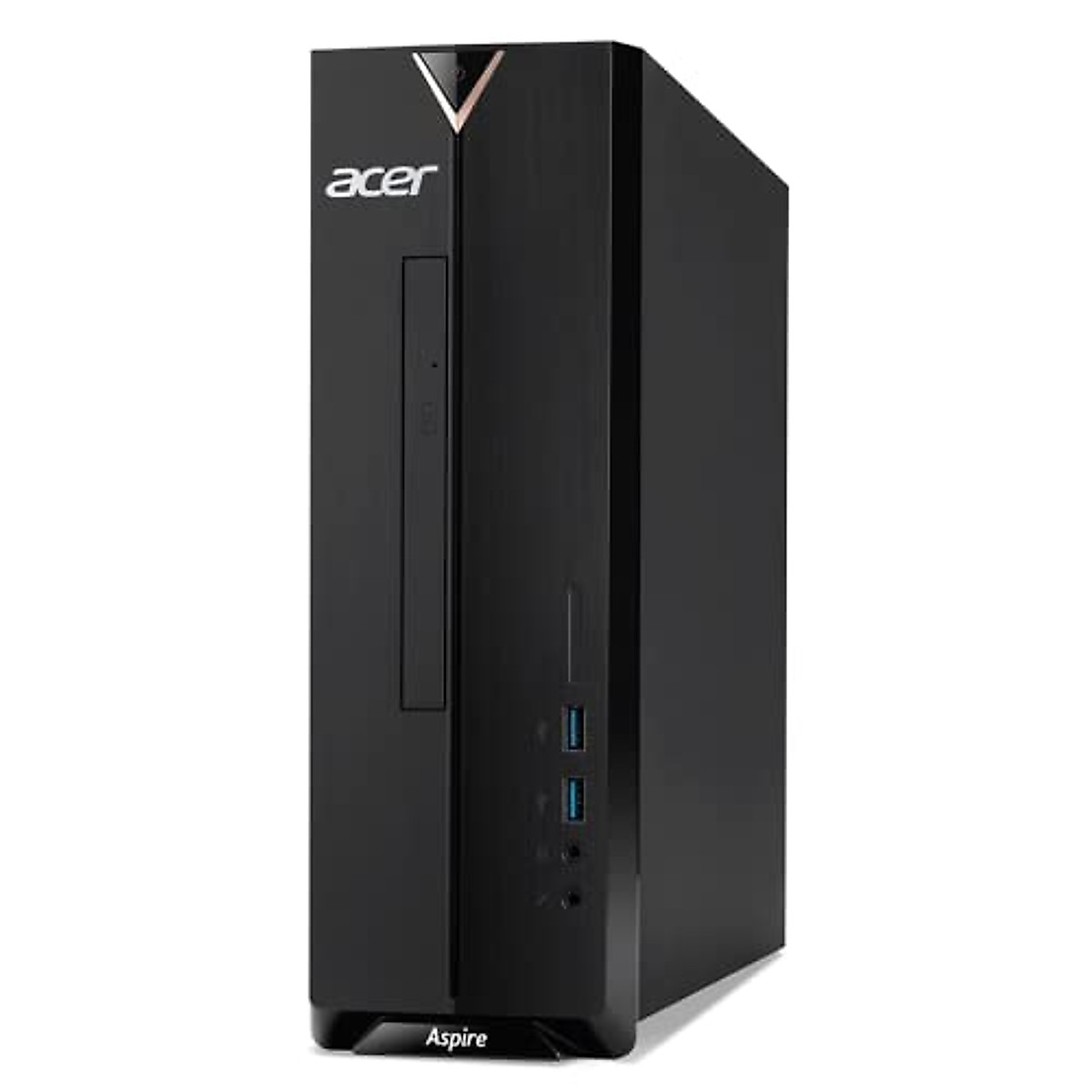 acer Aspire Tower Desktop, Intel Celeron J4125 Processor, 16GB RAM, 2TB PCIe SSD, DVD, Wi-Fi, Wired Keyboard & Mouse,HDMI, VGA, Windows 11 Home, Black