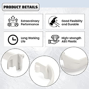 HECASA 240534701 Refrigerator Door Shelf Rack Bar Compatible with Frigidaire Kenmore Gibson Galaxy Crosley White-Westinghouse Kelvinator 1 PCS