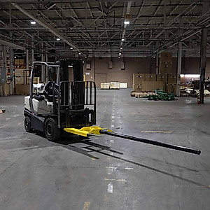 Titan Attachments 9 FT Carpet Pole Attachment, Fork Mounted Rug/Carpet Pole, 2,000 LB Capacity, 108-in x 2.75-in