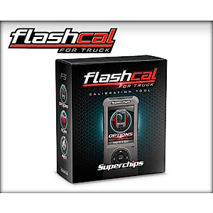 NEW SUPERCHIPS FLASHCAL F5 IN-CAB TUNER,GASOLINE,COMPATIBLE WITH 1999-2020 FORD F-SERIES GAS TRUCKS,1999-2018 FORD F-SERIES DIESEL TRUCKS & 2019 FORD F-150 3.0L POWER STROKE DIESEL ENGINES