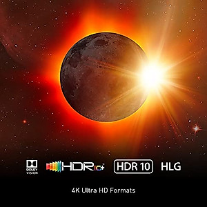 Panasonic Streaming 4K Blu Ray Player with Dolby Vision and HDR10+ Ultra HD Premium Video Playback, Hi-Res Audio, Voice Assist - DP-UB820-K (Black)