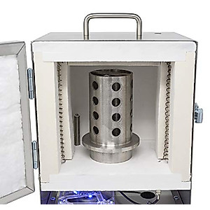 Tabletop Hi-Temp 2200 Degree Electric Burnout Oven Kiln Vent Hole PROGRAMMABLE Controller Furnace Jewelry Making Dental Casting Wax 3D Resin PLA Burnout Made in The U.S.A.