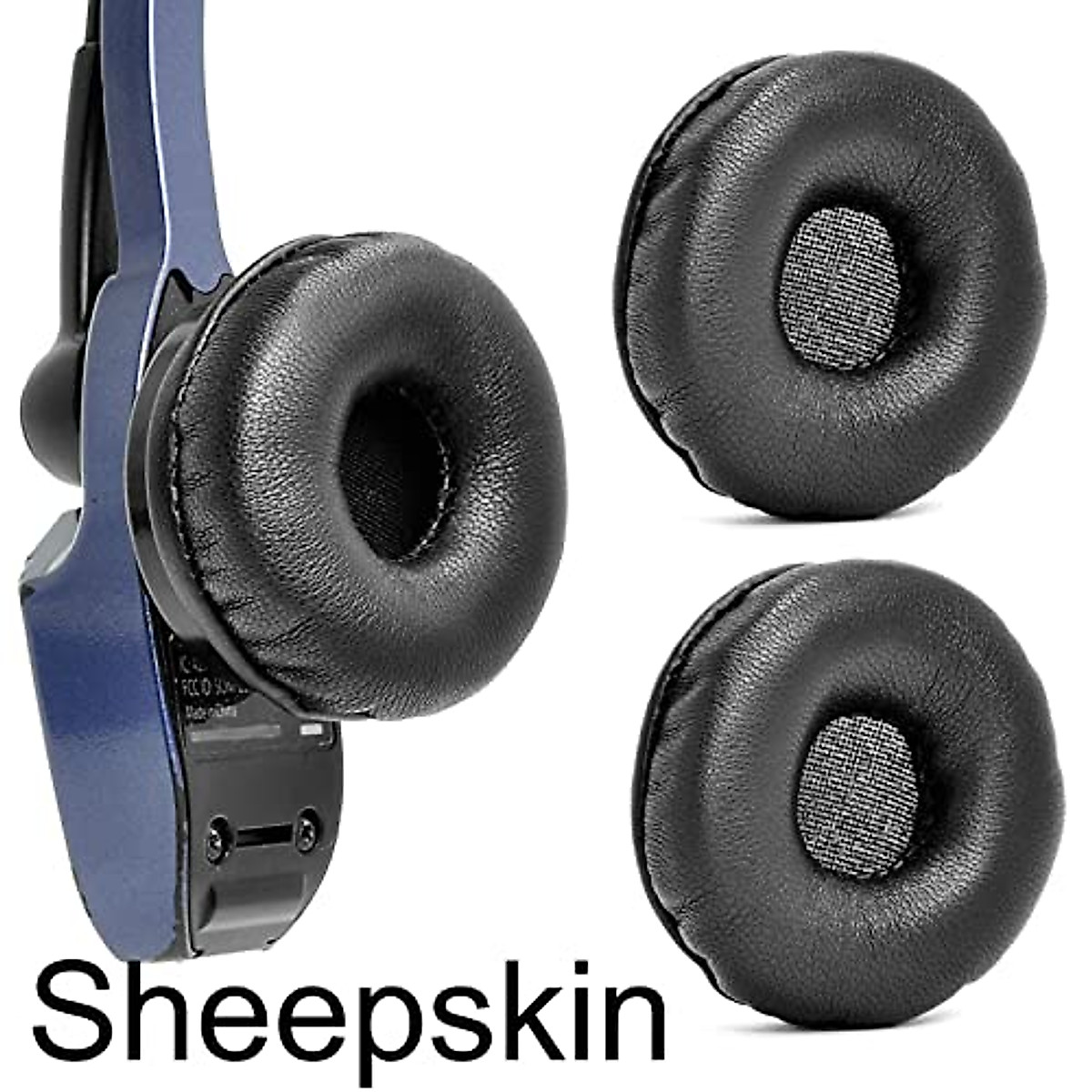 Ear Cups/Ear Cushion for B250-XT/B250-XTS Replacement Earpads Cushions for VXI BlueParrott B250-XT/B250-XTS (Sheepskin)