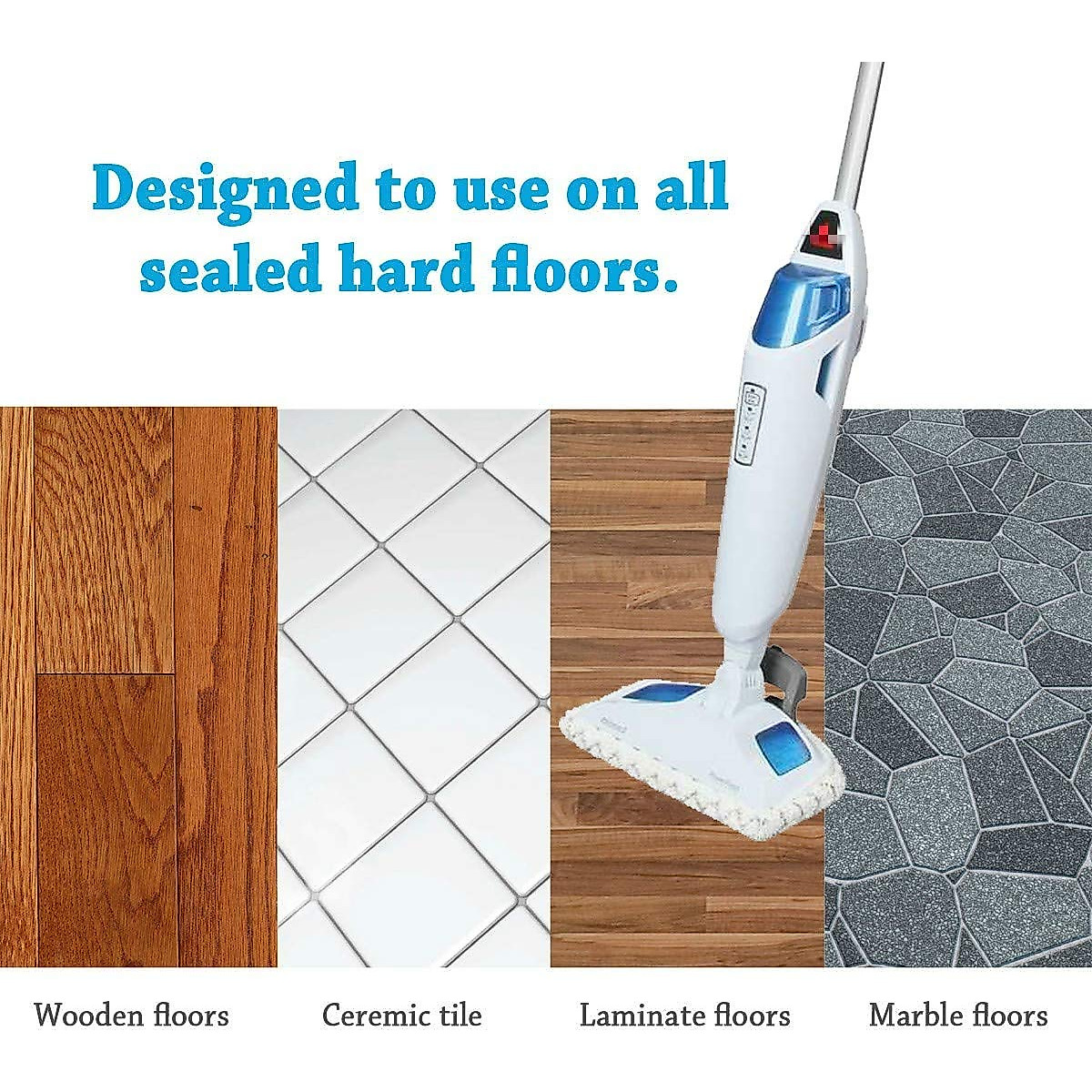 F Flammi Steam Mop Replacement Pads for Bissell Powerfresh 1940 1806 1440 1544 2685A 2075A 19402 19404 19408 1940A 1940Q 1940T 1940W Steam Mop, Part# 5938