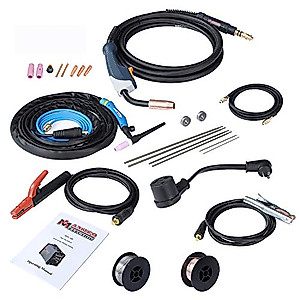 AmicoPower MTS-185,Multi-function 185-Amp MIG/MAG/Flux-cored/Lift-TIG/Stick Arc DC Inverter Welder,Can weld all metals,Spool gun weld aluminum.