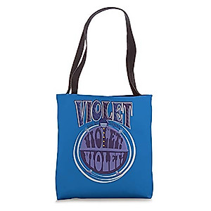 Willy Wonka and the Chocolate Factory Violet Logo Tote Bag