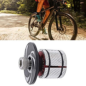 Headset Screw, 2 Colors Durable Aluminium Alloy Expansion Screw, for Mountain Bike Folding Bike Road Bike Bike(Black)