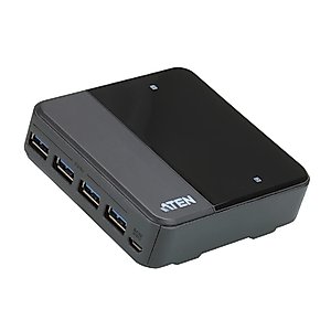 ATEN US234 hub 4 Ports USB 3.1 Gen1 partagés sur 2 PC/Mac