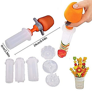 KUJOBUY Fruit Salad Carving Vegetable Fruit Arrangements Smoothie Cake Tools Kitchen Dining Bar Cooking Accessories Supplies Products