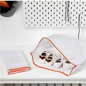 I-K-E-A PÄRKLA Shoe Organizer Bag polypropylene19x8 ¾ inches (Pack of 4)