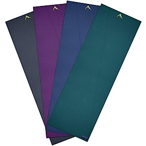 AURORAE ULTRA Extra Long 78" Extra Wide 26" Yoga Mat. Slip Free Rosin & Carry Strap included