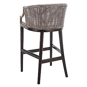 Safavieh Home Collection Brando Brown 28-inch Bar Stool